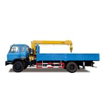 China Dongfeng 5 Ton Telescopic Boom Truck Crane Hydraulic Mobile Lorry Crane For Special Transportation for sale