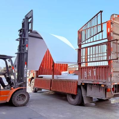 China White Plastic PP Sheet 100% Recyclable Temperature Resistance Up to 120°C for Industrial Use for sale