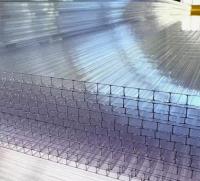 China UV Resistant Polycarbonate Hollow Sheet With 6mm-10mm Thickness And Modern Design For Roofing for sale