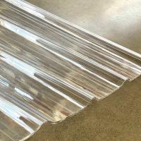 China clear Pc Plastic Roof Covering Color Corrugated Roof Price Transparent Polycarbonate Sheet for sale