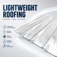China Corrugated Roofing Sheet Polycarbonate for Carport Sunroom,indoor-outdoor paritition,decoration for sale