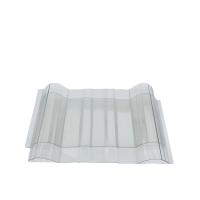 China Tanrsparent Corrugated Polycarbonate For Sunroom And Roof Light Transmission UV Coating for sale