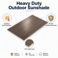 China Twin-wall colorful  4mm 6mm 8mm 10mm 50 Micrometer UV Coating Roof Panel Polycarbonate Hollow Sheet for sale
