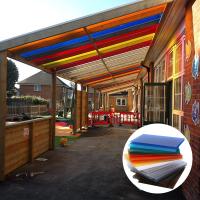China Hot Selling Modern Durable Polycarbonate Hollow Sheets 10-Year Warranty PC Skylight Roofing Greenhouse Sheets for sale