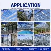 China Polycarbonate Solid Sheet Heavy Duty UV Protected for Carport Canopy Roofing for sale
