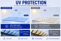 China Polycarbonate Solid Sheet Heavy Duty UV Protected for Carport Canopy Roofing for sale