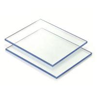China Polycarbonate Solid Sheet for Roofing High Impact UV Protection Transparent Panel for sale