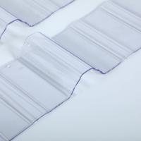 China Corrugated polycarbonate sheet UV protection clear sheet for sale