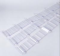 China Corrugated polycarbonate sheet UV protection clear sheet for sale