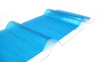 China Virgin Material  Polycarbonate sheet for roof Anti-UV Corrugated Polycarbonate Sheet for sale