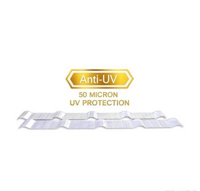 China Anti Uv High Quality Transparent Corrugated Polycarbonate Sheet for sale