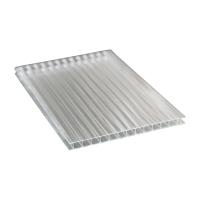 China Anti-UV polycarbonate roofing sheet clear Virgin Material 6mm thickness for sale