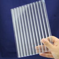 China Anti-UV polycarbonate roofing sheet clear Virgin Material 6mm thickness for sale