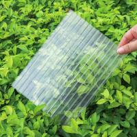 China Anti-UV polycarbonate roofing sheet clear Virgin Material 6mm thickness for sale