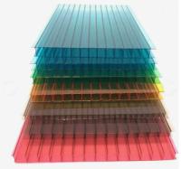 China Greenhouse anti-UV polycarbonate roofing sheet clear Virgin Material 7mm thickness for sale