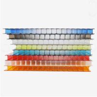 China Greenhouse anti-UV polycarbonate roofing sheet clear Virgin Material 7mm thickness for sale