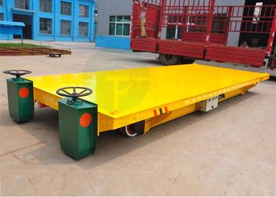 China Oversea service industry apply material handling block transfer car on rail for sale