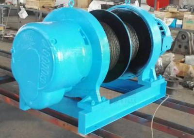 China JK type double drum fast speed winch for lifting light duty material for sale