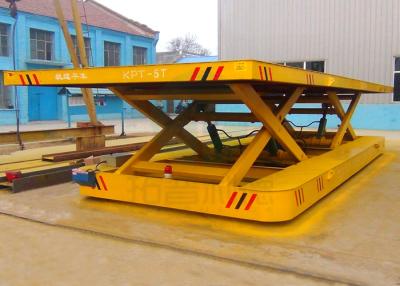 China Towed cable powered bay to bay material motorized transfer bogie for sale