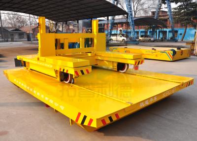 China Wide Gauge Electric Ferry Rail Traverser Industrial Rail Transfer Cart For Bay To Bay Material Handling for sale