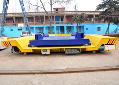 China High temperature electric driven steel ladle transfer car on curved rail for sale