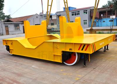 China Low voltage powered electric self-propelled flat trailer for steel coil industry for sale