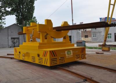 China High temperature conductor rail power billet transfer cars on arc-shaped  rails for sale