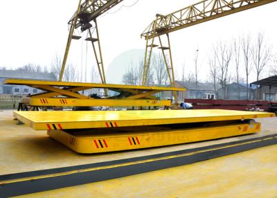 China Heavy Duty Rail Powered Steel Plant Warehouse Cargo Handling Electric Transfer Trolleys for sale