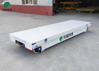 China Metal Factory Warehouse Rail Steel Mill Transfer Motorized Cart for sale