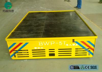 China 20t Load Capacity Metal Factory Motorized Trackless Transport Car For Mold Handling for sale