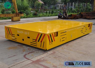 China 5t  Capacity Motorized Steerable Transport Platform For Netherlands Machinery Parts Plant for sale