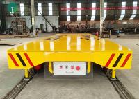China 35T Material Handing Rail Transfer Electric Powered Flat Vehicle for sale