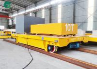 China Towed Cable Rail Transfer Electric Transport Trolley for sale