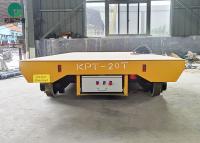China Towed Cable Rail Transfer Electric Transport Trolley for sale