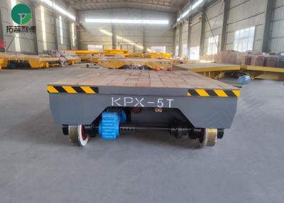China Steel Plant Heavy Duty Transfer Railway Electrical Battery Flat Cart for sale