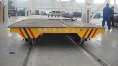 China 25t DC motor self driven rail guided vehicle for Thailand Mould Transportation for sale