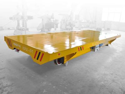 China Automatic AGV Transfer Cart Battery Operated Transport Carriage For Steel Mill for sale