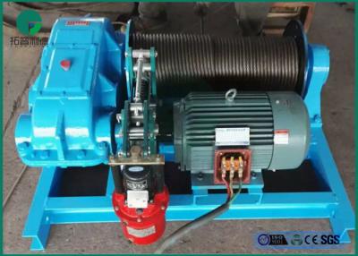 China 5-25MT Sing Drum or Double Drums Electric Boat Winch Manufacturer Supply for sale