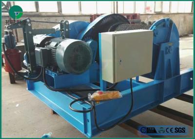China 1-10 Tons Fast Speed Double Cable Drum Electric Piling Winch With Wire Rope for sale