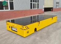 China 200T Laser Detect Sensor Battery Power Steerable Heavy Duty Cart for sale
