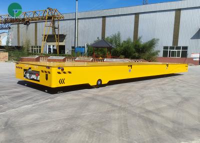 China 15T Billet Factory Material Battery Power Trackless Turn Transfer Car for sale