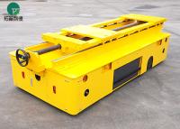 China Steerable Motor Trolley Wheel Drive 10tone Transfer Cart for sale