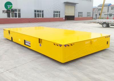 China China Made Warehouse Electric Flatbed Car Trackless Transfer Trolley for sale