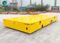 China China Made Warehouse Electric Flatbed Car Trackless Transfer Trolley for sale