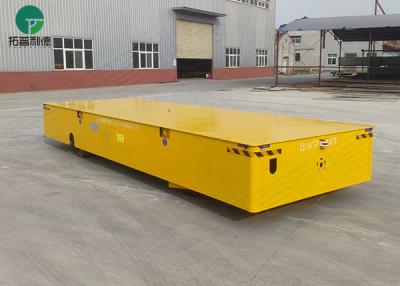 China Factory 60t transfer battery powered steerable heavy duty cart for sale