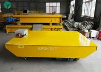 China Towed Cable Electric Motorized Cart Moving On Rails for sale