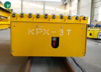 China Roller Table Battery Powered Transfer Trolley On Rail for sale