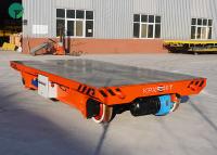 China Heavy Duty Material Transfer Battery Operated Steel Plate Rail Car for sale