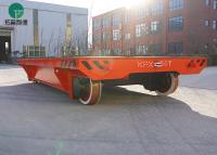 China Heavy Duty Material Transfer Battery Operated Steel Plate Rail Car for sale
