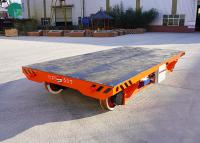 China Heavy Duty Material Transfer Battery Operated Steel Plate Rail Car for sale